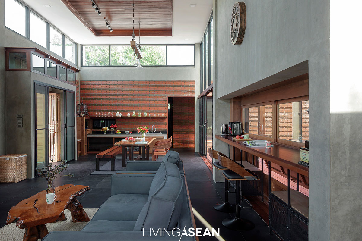 Thai & Loft style house, Perfect combination