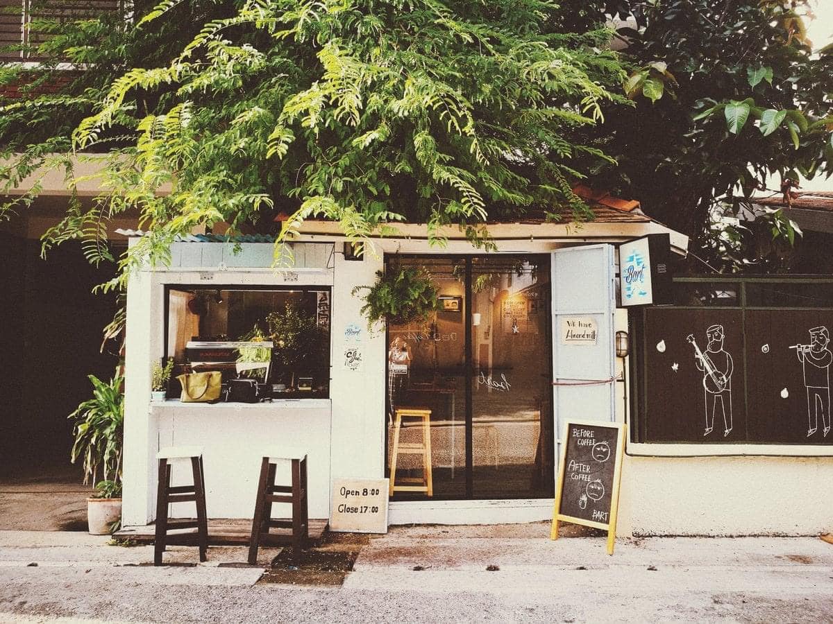 30 Minimal cafe Ideas in Cute box shape