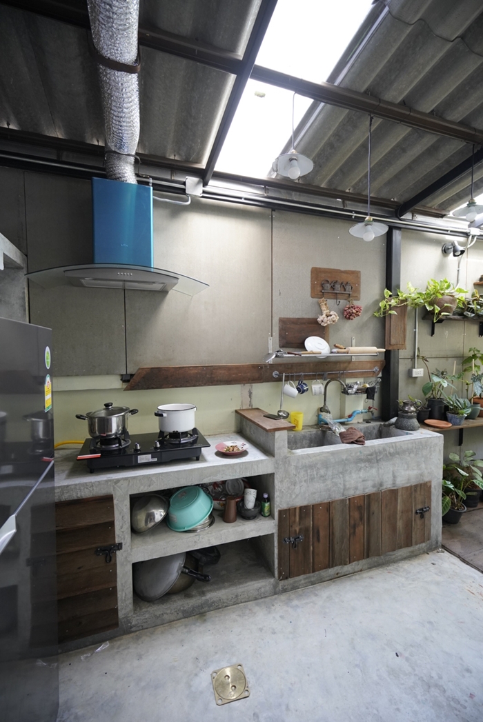 33 Loft style Thai kitchen Ideas, raw, cool, complete functions