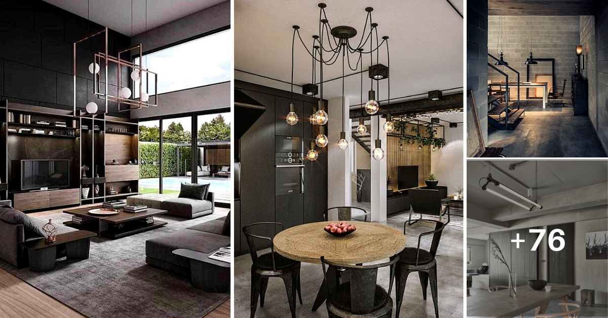 รวม 76 ไอเดีย “ โคมไฟสไตล์ Loft ” ทำตามได้